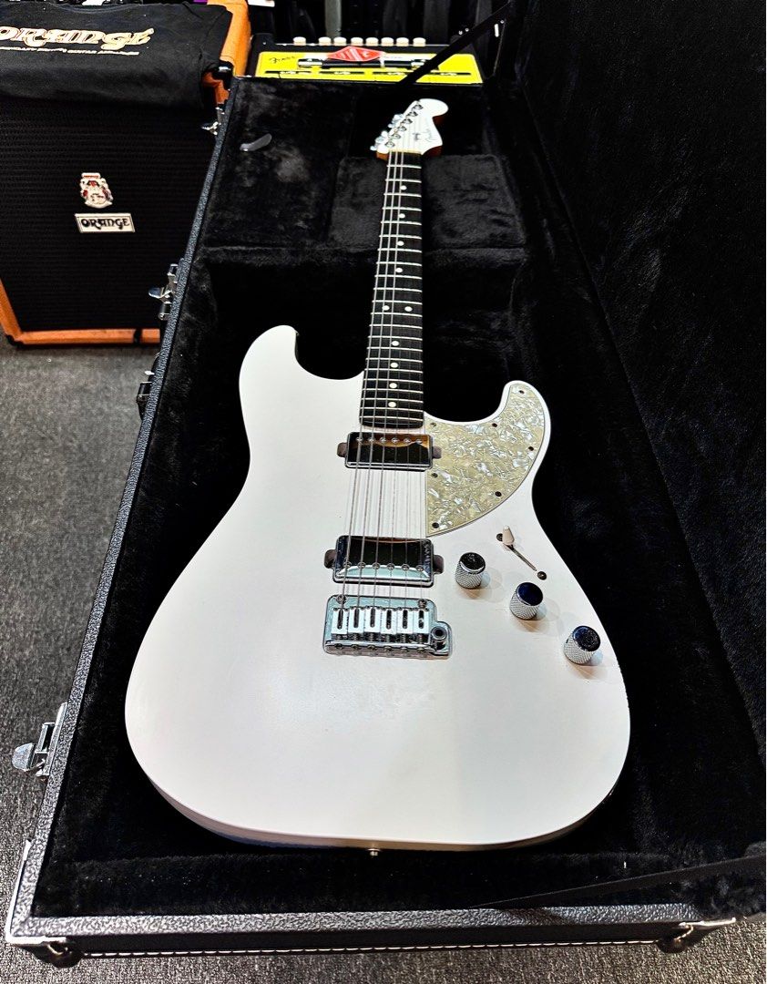 USED GEAR Fender Japan Elemental Stratocaster HH Electric Guitar, RW FB ...