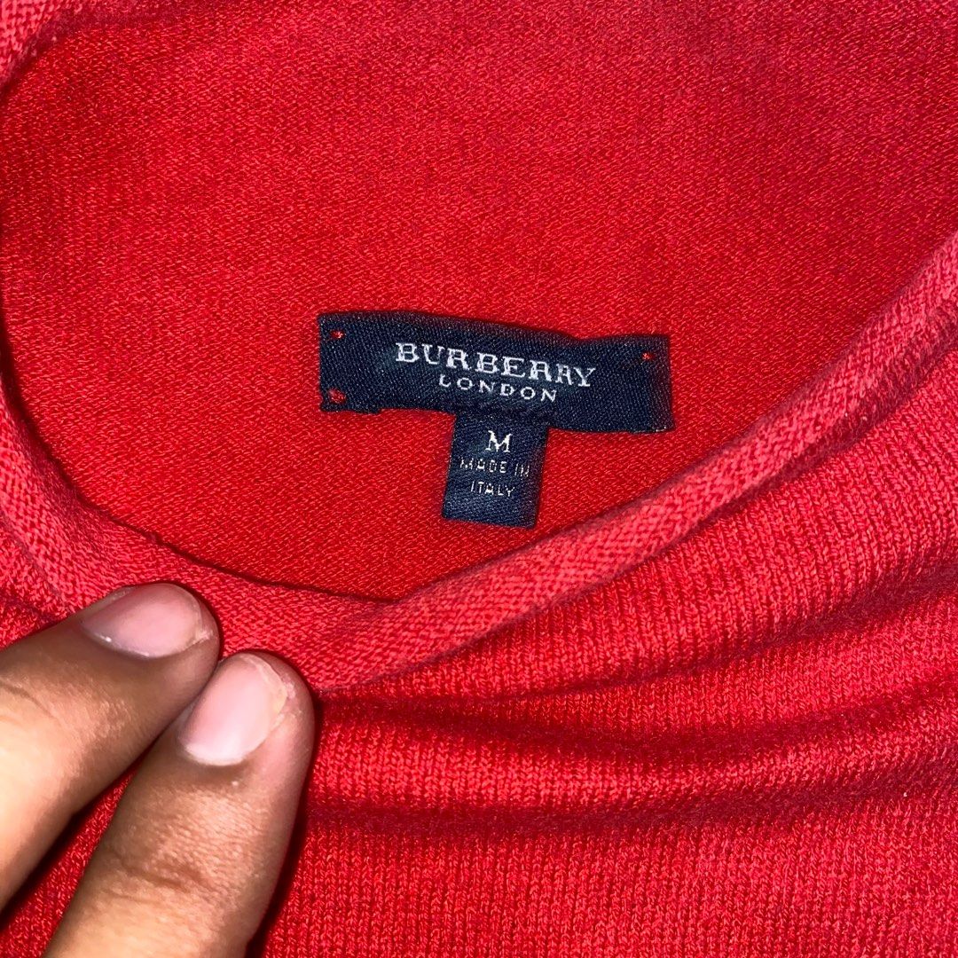 Vintage Burberry top, Luxury, Apparel on Carousell