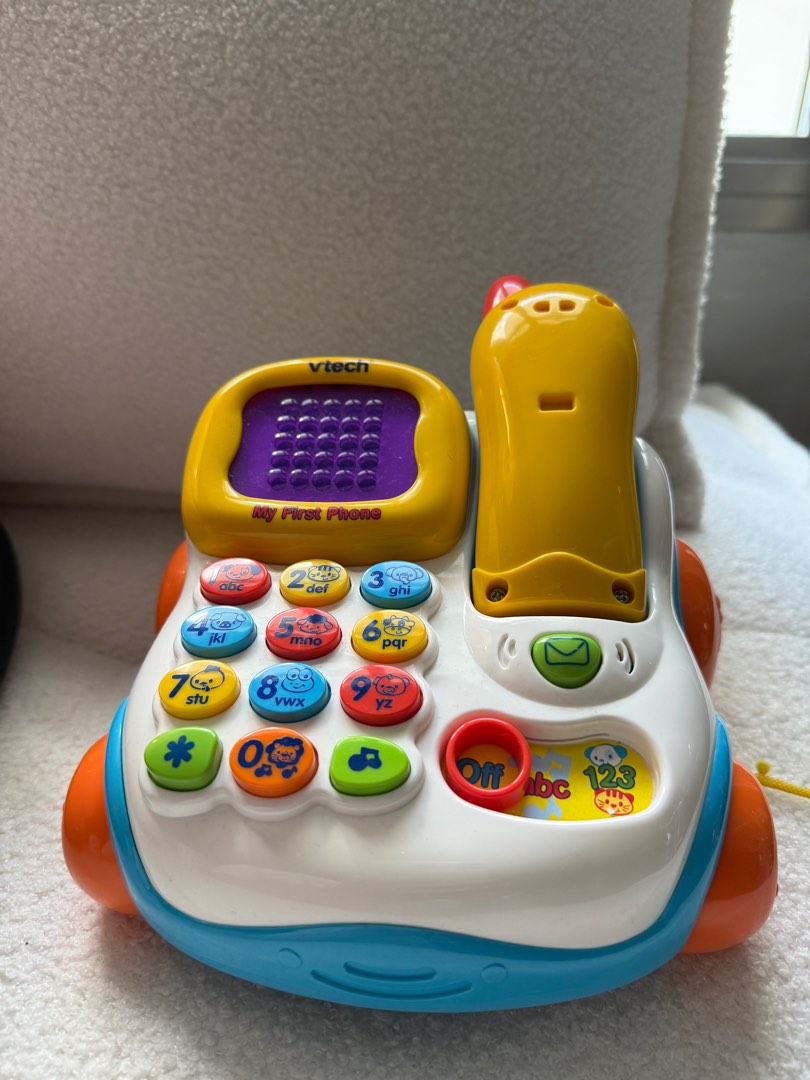 Vtech my first phone, Babies & Kids, Infant Playtime on Carousell