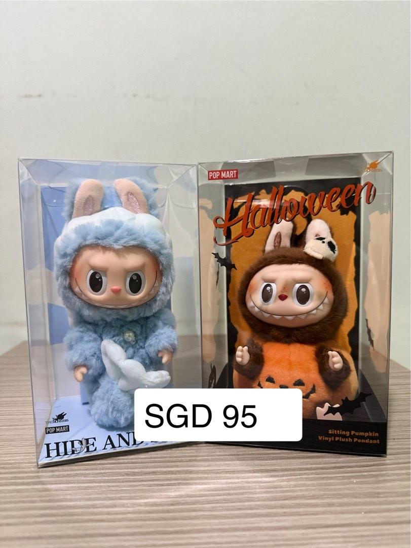 White tag Merbubu + haloween labubu bundle set, Hobbies & Toys, Toys ...