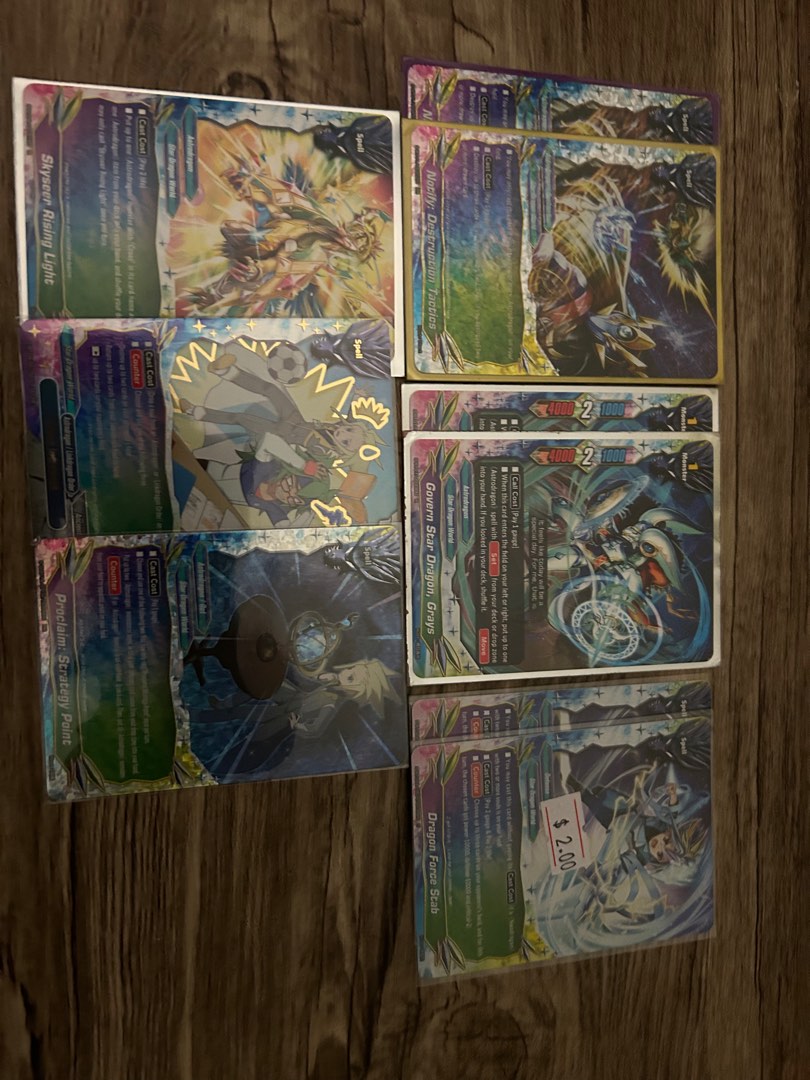 WTS Buddyfight AstroDragon Set, Hobbies & Toys, Toys & Games on Carousell