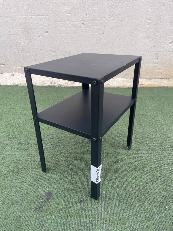 YC33G Meja Tepi Katil IKEA KNARREVIK Bed Side Table Black, Furniture ...