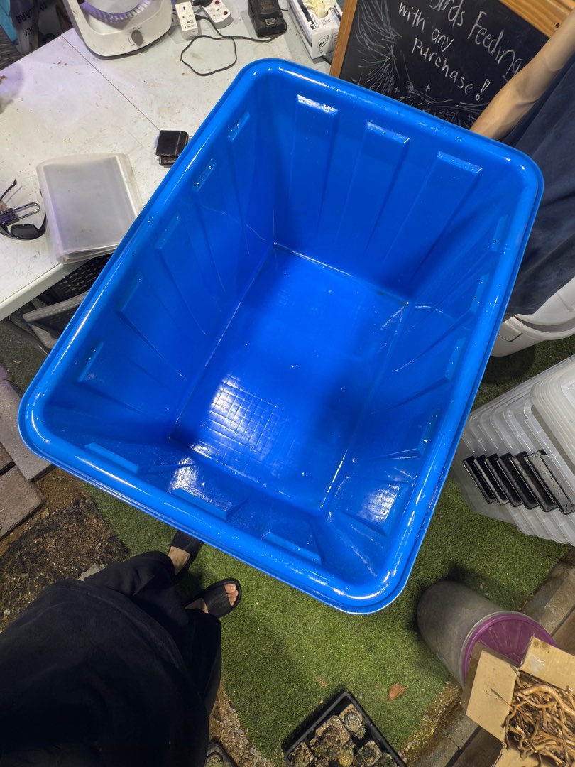 160L Extra strong plastic water tank storage container, Furniture ...