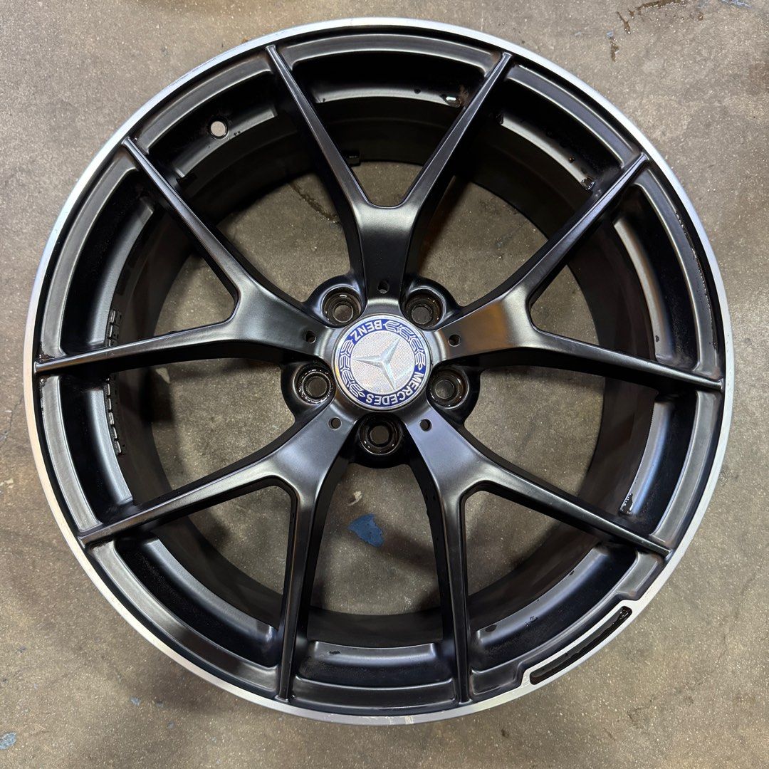 19” Mercedes rims 5X112, Car Accessories, Tyres & Rims on Carousell
