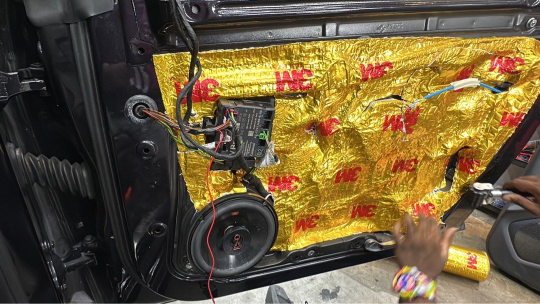 3M car sound proofing for Door and Bonnet, Car Accessories, Accessories ...