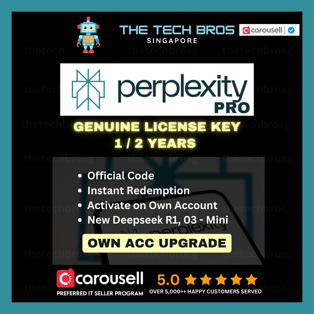 🎁 Perplexity Pro 1 / 2 Years (1-time payment only) Coupon Code license ...