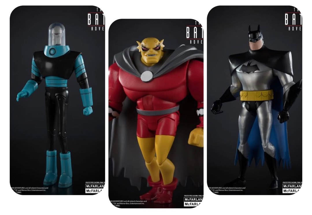 [ PreOrder] Mcfarlane DC Batman Animated BTAS ( Etrigan / Batman Silver ...
