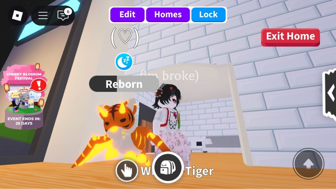 ( Roblox ) roblox adopt me nfr winged tiger, Video Gaming, Video Games ...