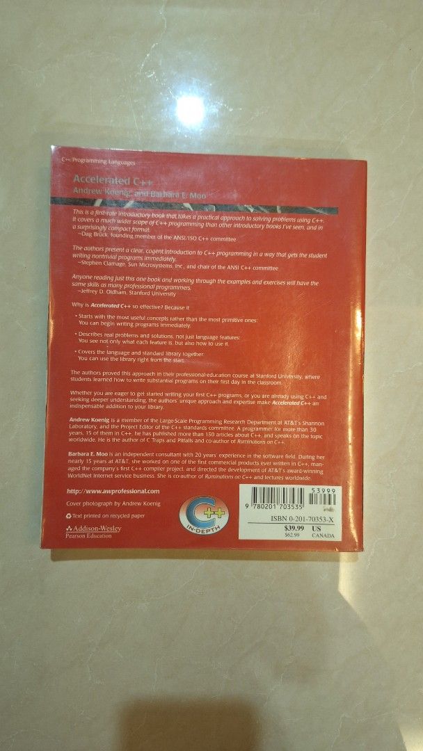 Accelerated C Practical Programming Engineering Book Andrew Koenig