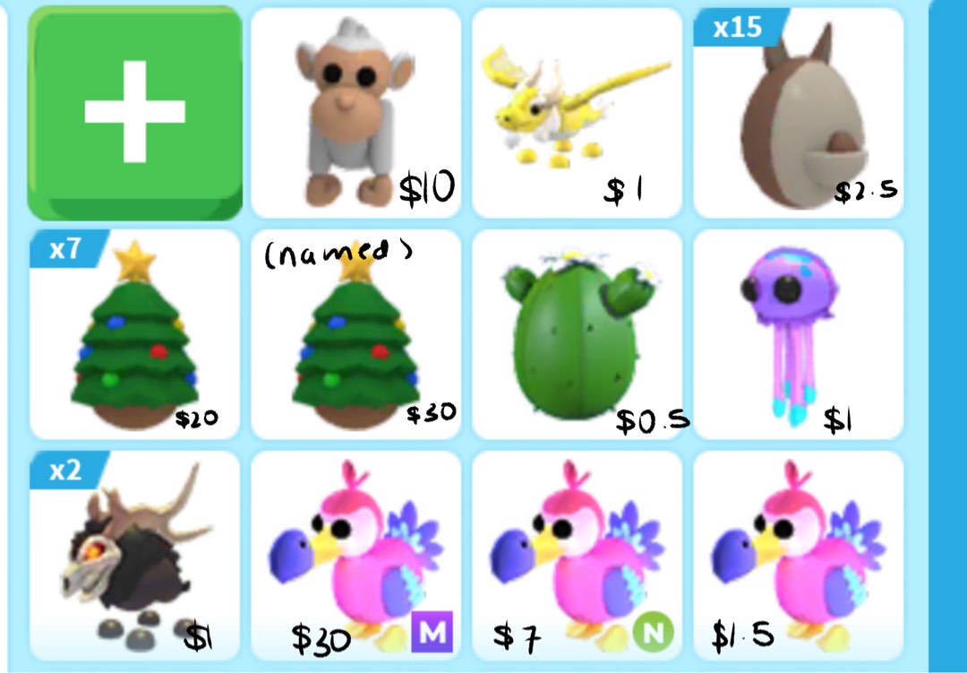 Roblox Adopt Me Legendary Pets, Video Gaming, Gaming Accessories, In ...