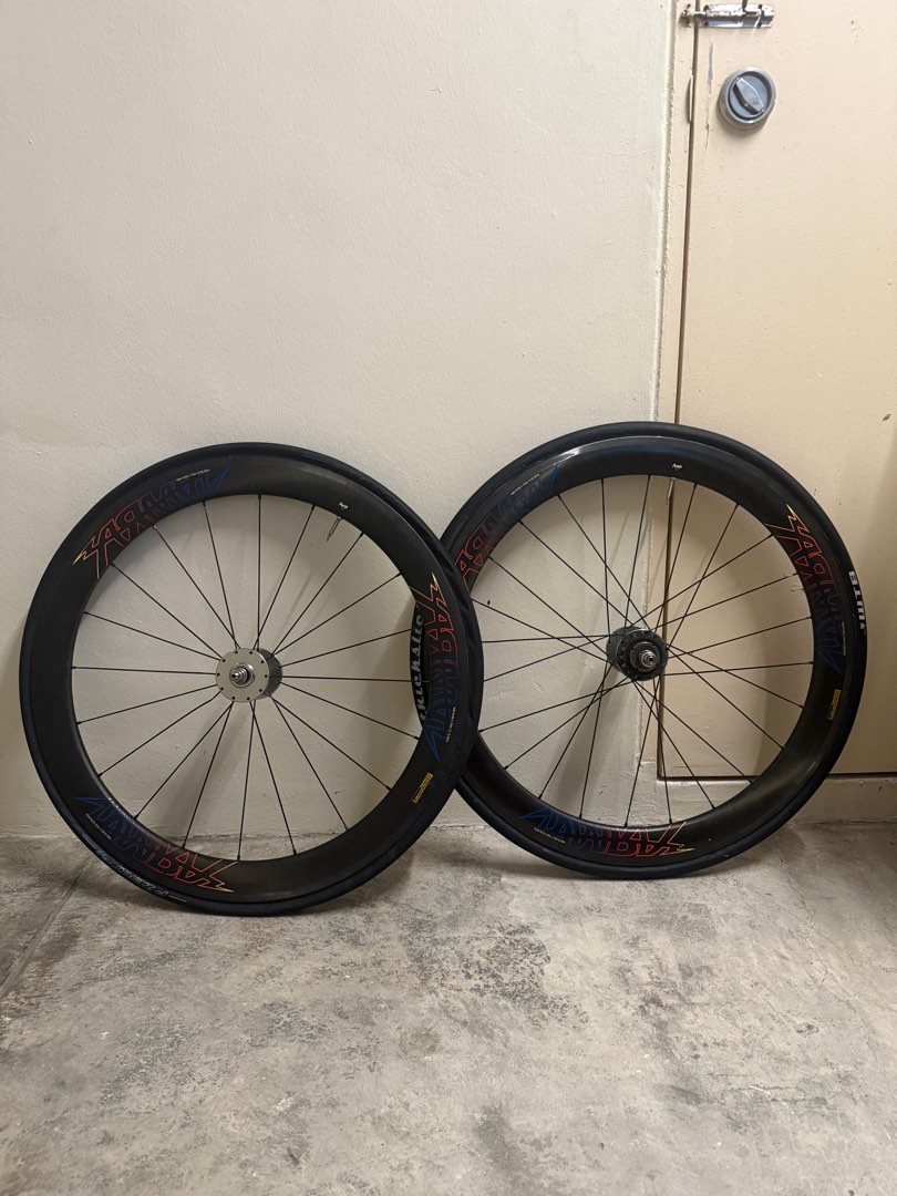 Arma blade 55 track wheelset for fixed gear, Sports Equipment, Bicycles ...