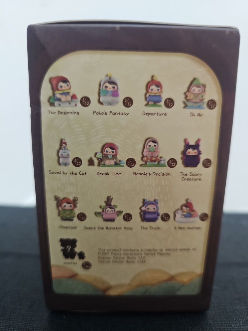 Authentic POP MART PUCKY Poko's Adventure Series Figures Blind Box ...