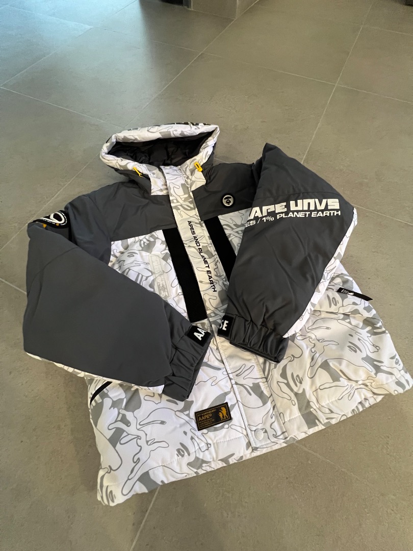 Brand New A Bathing Ape Jacket, Men's Fashion, Coats, Jackets and ...