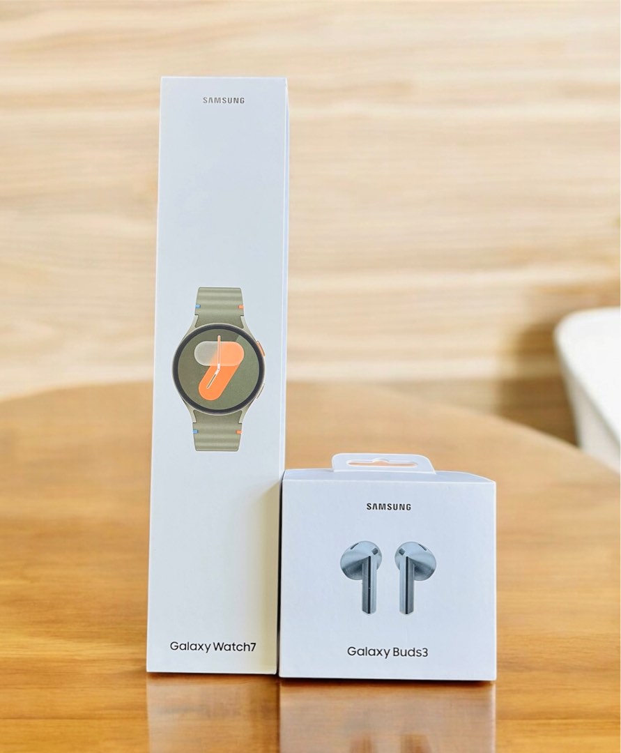 (BUNDLE) Brand New Galaxy Watch 7 and Buds 3, Mobile Phones & Gadgets ...