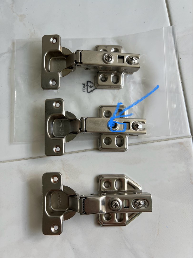 Cabinet hinges, Furniture & Home Living, Furniture, Shelves, Cabinets ...