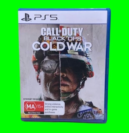 Call of Duty Cold War Disc for PlayStation 5, Video Gaming, Video Games ...