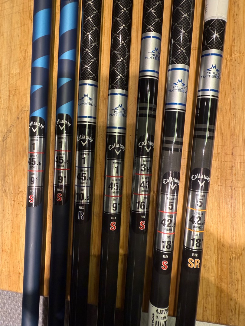 Callaway stock driver and wood shafts (ventus/tensei), Sports Equipment ...