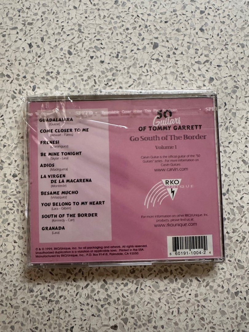 CD 50 Guitars of Tommy Garrett, Hobbies & Toys, Music & Media, CDs ...