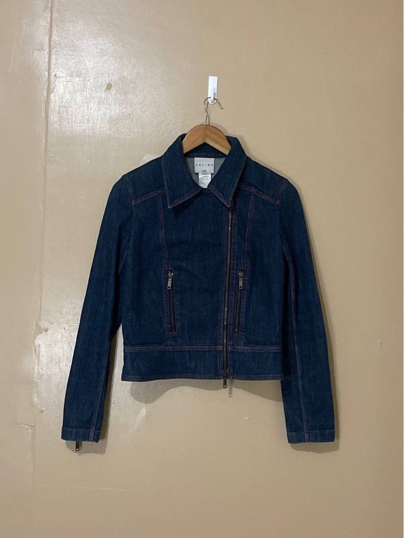 CELINE DENIM JACKET, Women's Fashion, Coats, Jackets and Outerwear on ...
