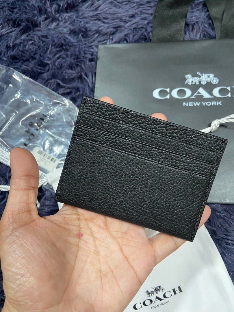 COACH CARD CASE WITH COACH GRAPHIC NEW COLLECTION, Luxury, Bags ...