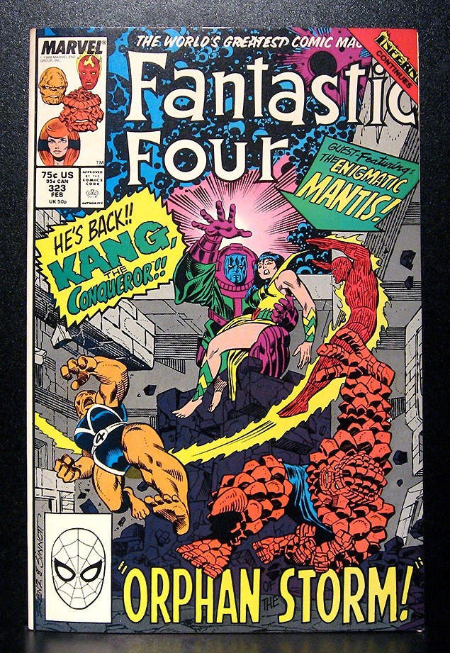 COMICS: Marvel: Fantastic Four #323 (1989), Kang app/Inferno tie-in ...
