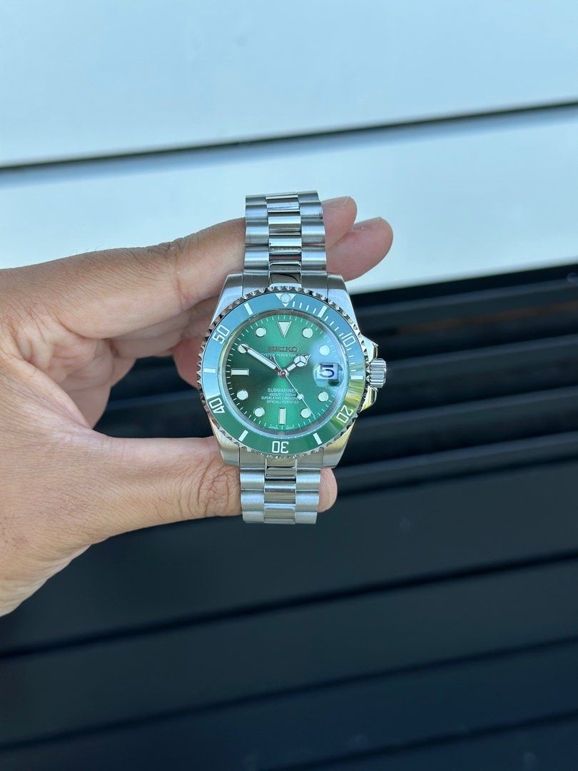 Custom Seiko Hulk President, Women's Fashion, Watches & Accessories ...