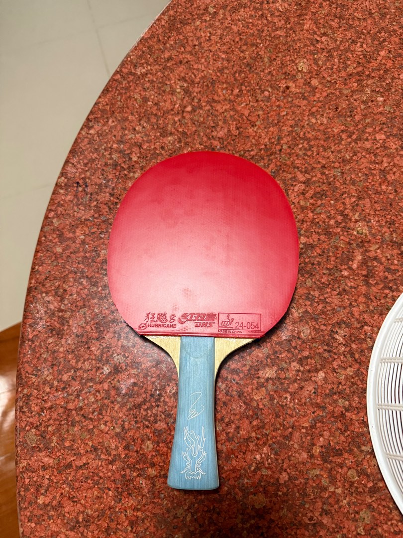 DHS Hurricane 8-80 Provincial Table Tennis Rubber, Sports Equipment ...