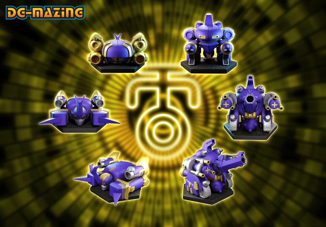 Digimon Frontier GK - Battle Spirit Statue (Fire / Light / Thunder ...