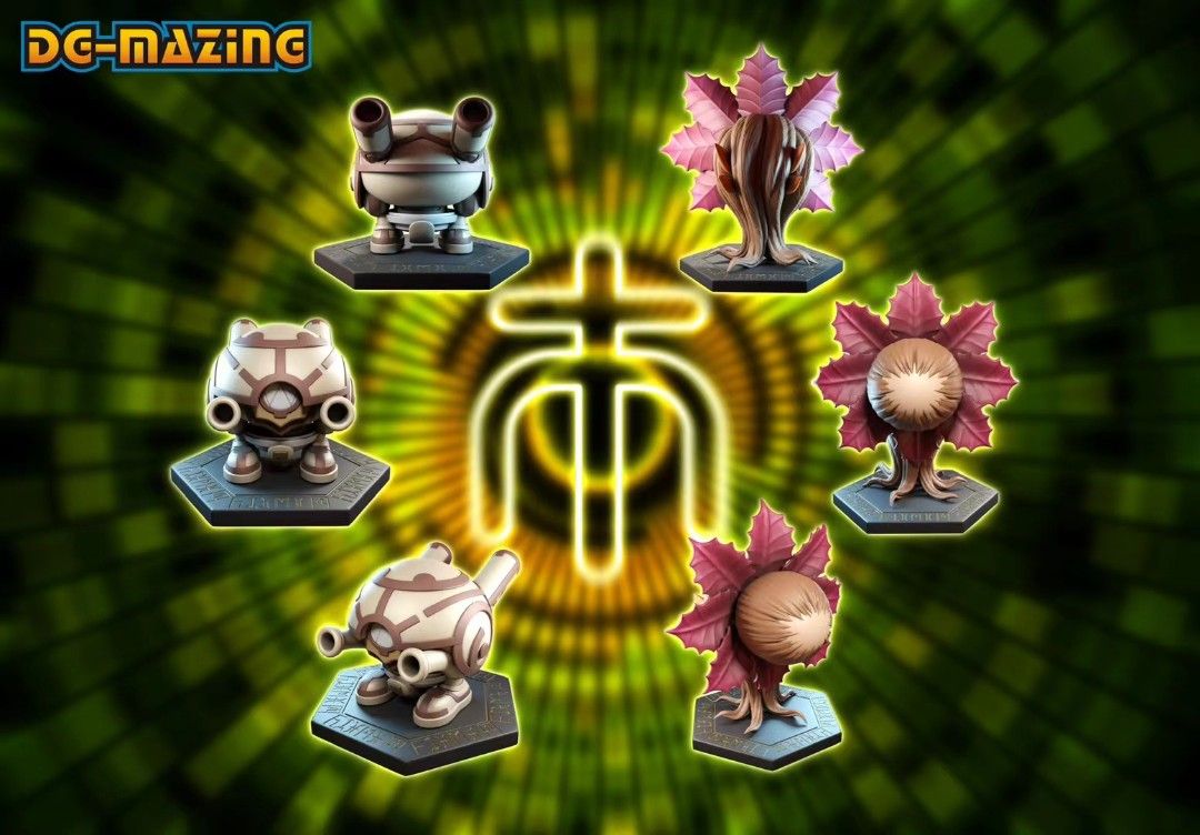 Digimon Frontier GK - Battle Spirit Statue (Steel / Darkness / Wood ...
