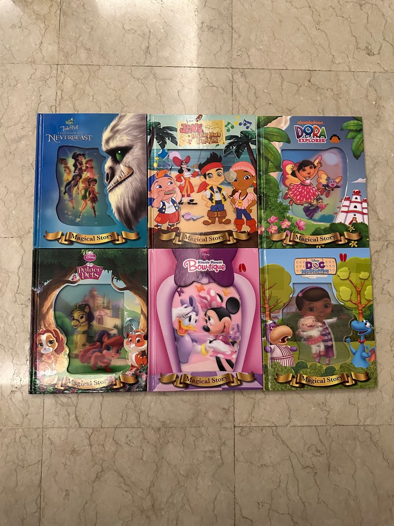Disney Magical Story Bundle - Tinkerbell, Minnie Mouse, Dora the ...