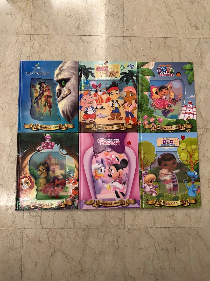 Disney Magical Story Bundle - Tinkerbell, Minnie Mouse, Dora the Explorer, Hobbies & Toys, Books ...