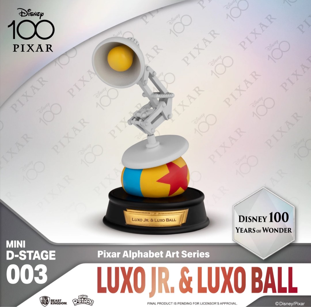 Disney Pixar Lamp & Ball Alphabet Art Series Blind Box, Hobbies & Toys ...