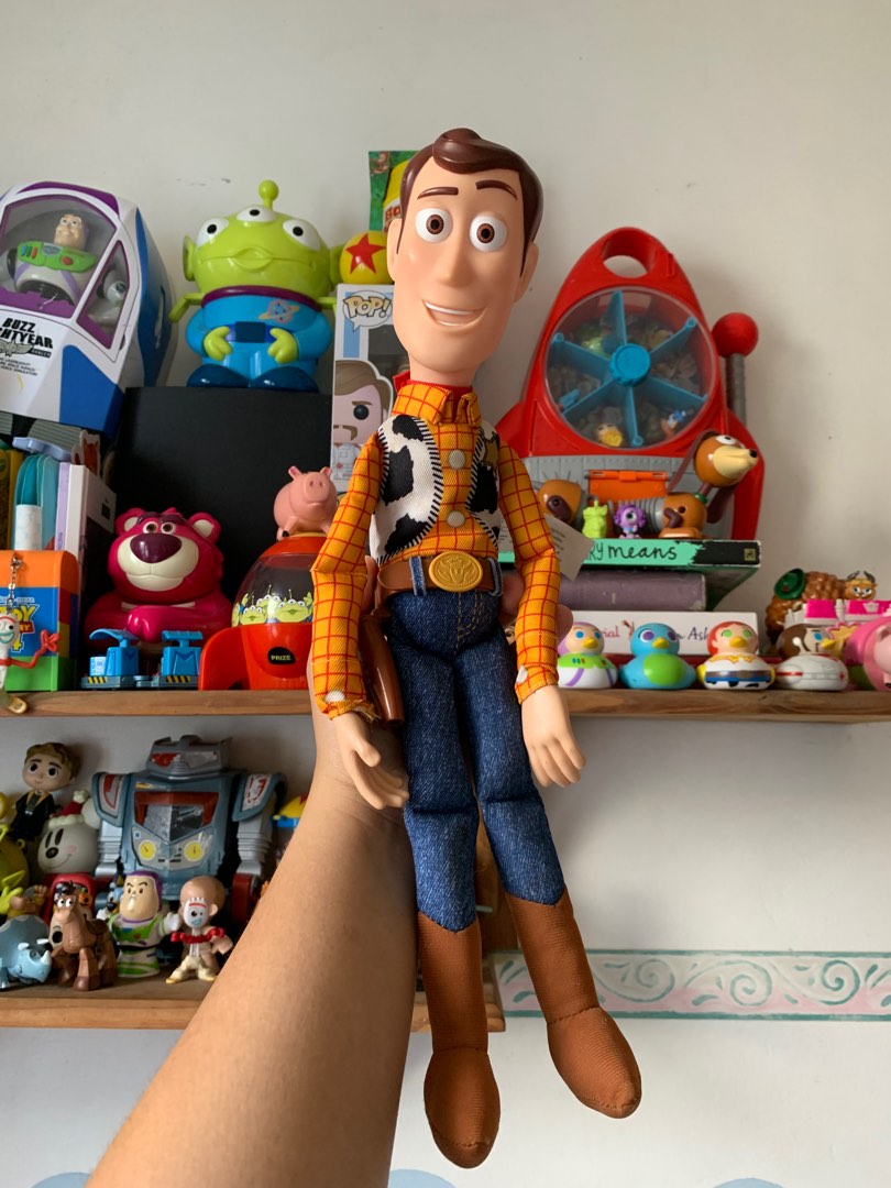 Disney pixar Toy Story Talking woody plush doll - Thinkway Toys ...