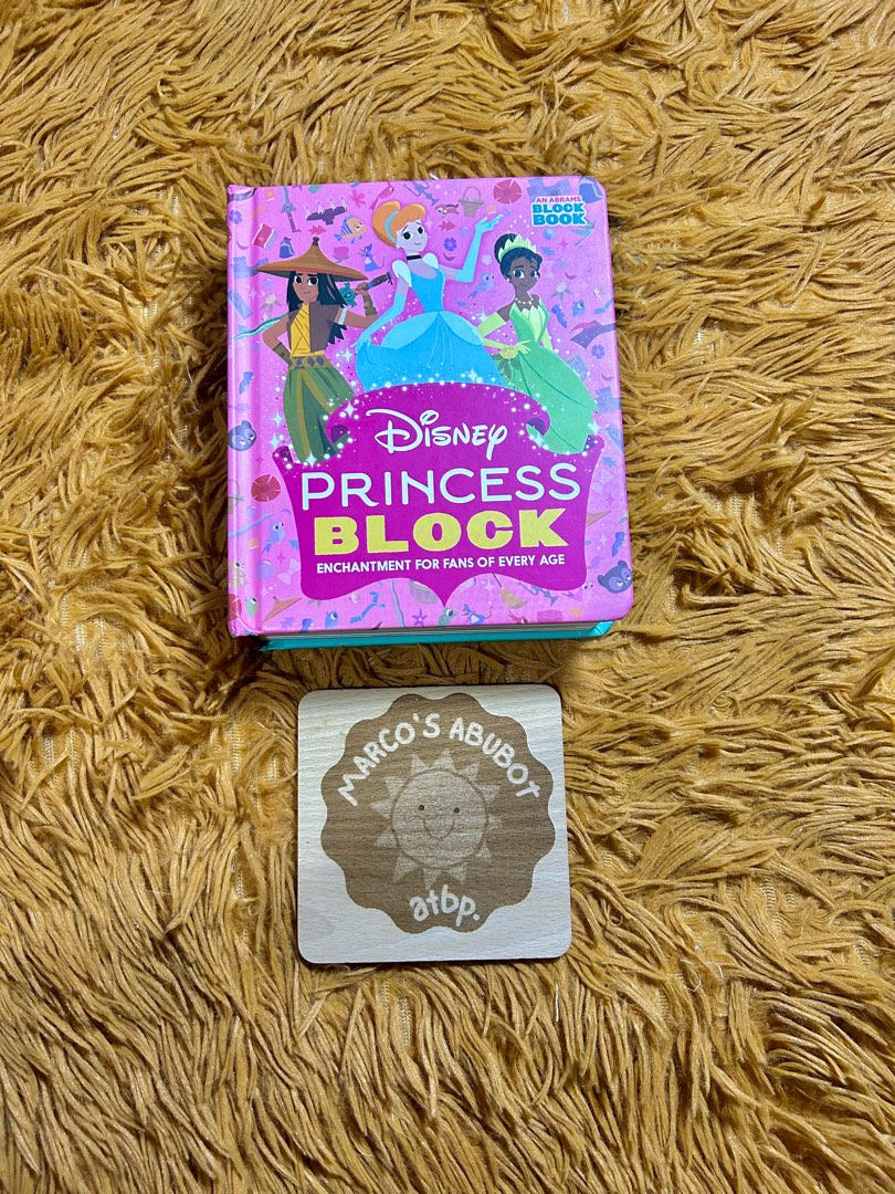 Disney Princess Block Book, Hobbies & Toys, Books & Magazines, Children ...
