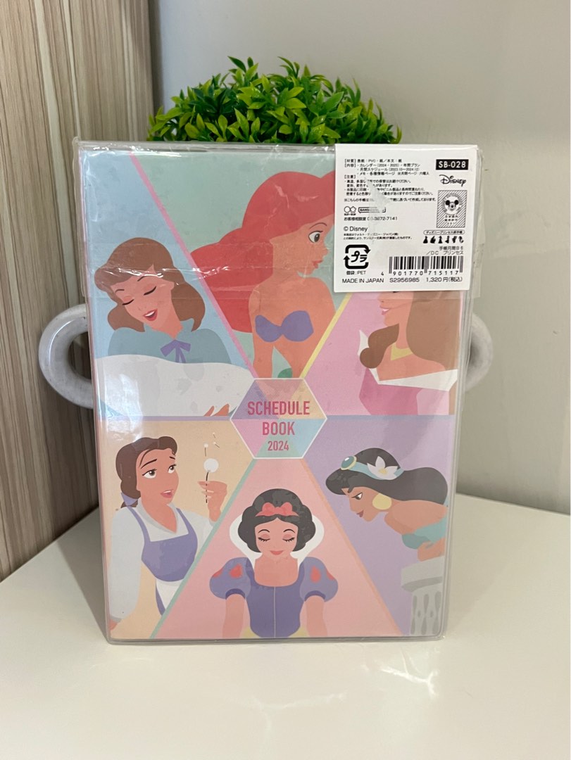 Disney Princess Schedule Book Diary 2024, Hobbies & Toys, Stationery ...