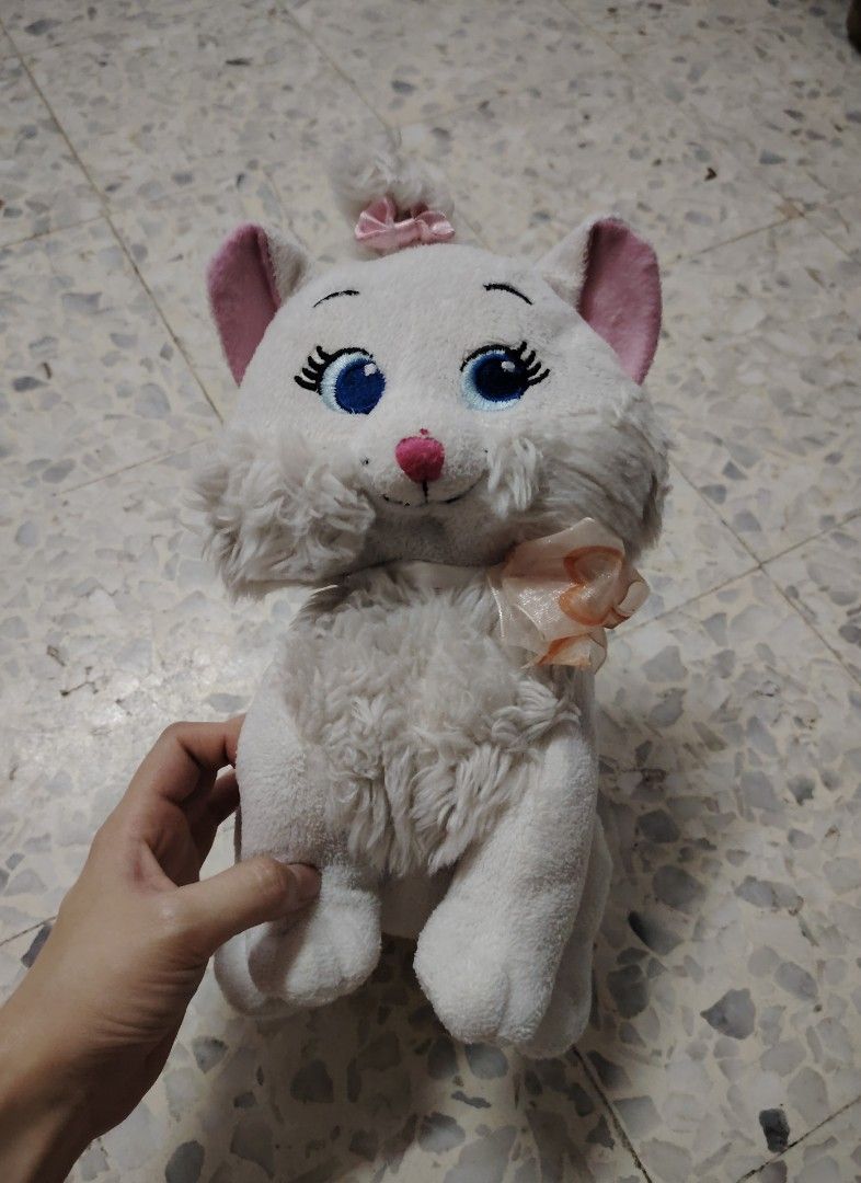 Disney the Aristocats Marie Cat Plush Soft Toy | Girls | Kids ...