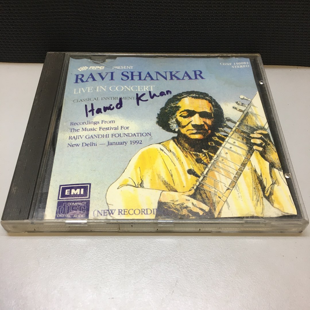 (Eng CD) Ravi Shankar live in concert EMI 1993 made in England, Hobbies ...