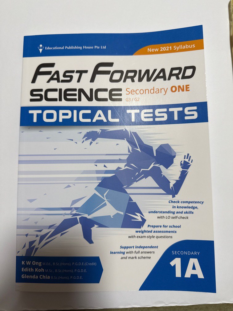 Fast forward Science Topical Test 1A G3/G2, Hobbies & Toys, Books ...