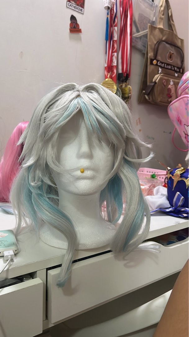 furina wig lfb, Hobbies & Toys, Toys & Games on Carousell
