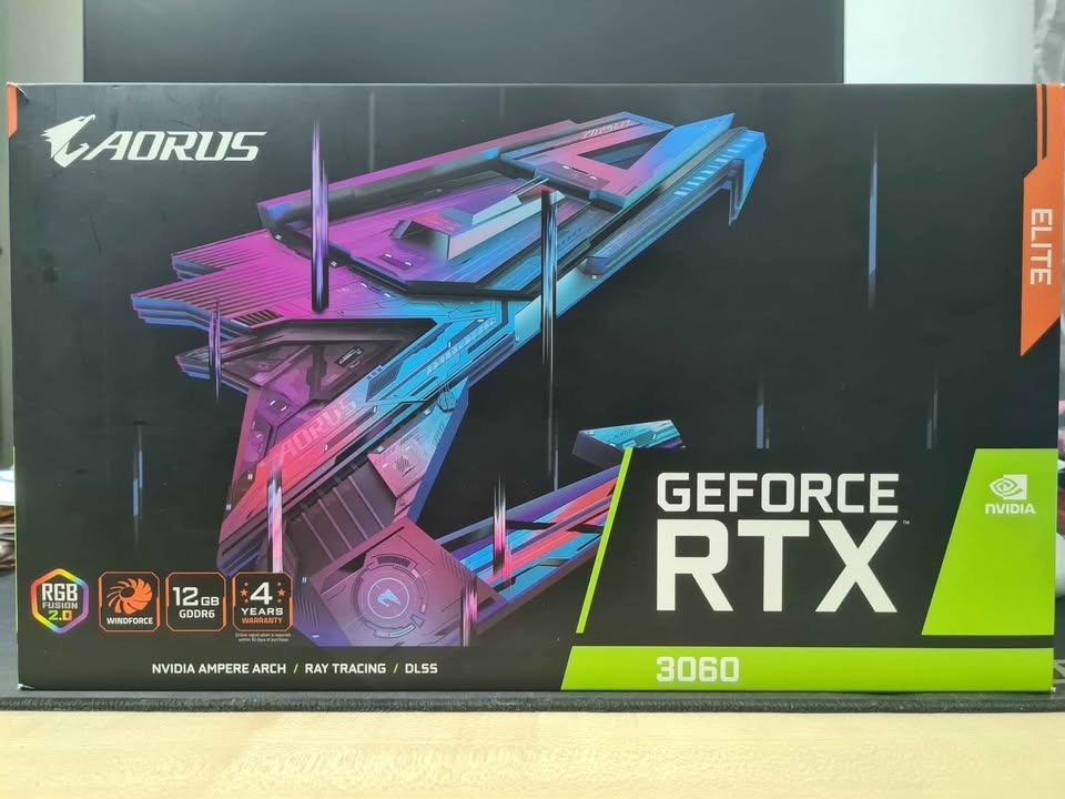 Gigabyte Aorus Elite RTX 3060 12GB, Computers & Tech, Parts ...