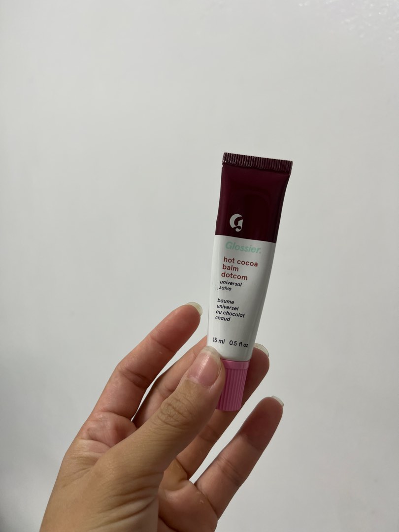 Glossier hot cocoa balm dot com, Beauty & Personal Care, Face, Makeup ...