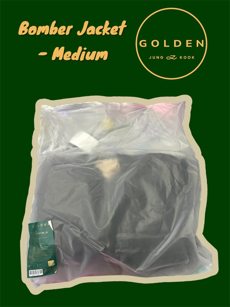 Golden Reversible Bomber Jacket Medium, Hobbies & Toys, Memorabilia ...