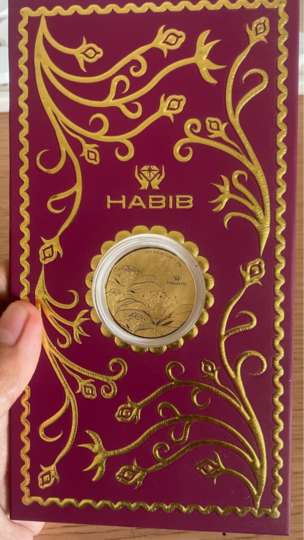 Habib Gold Bar 0.2g 2023 Raya Collection (Rare Collection), Hobbies ...