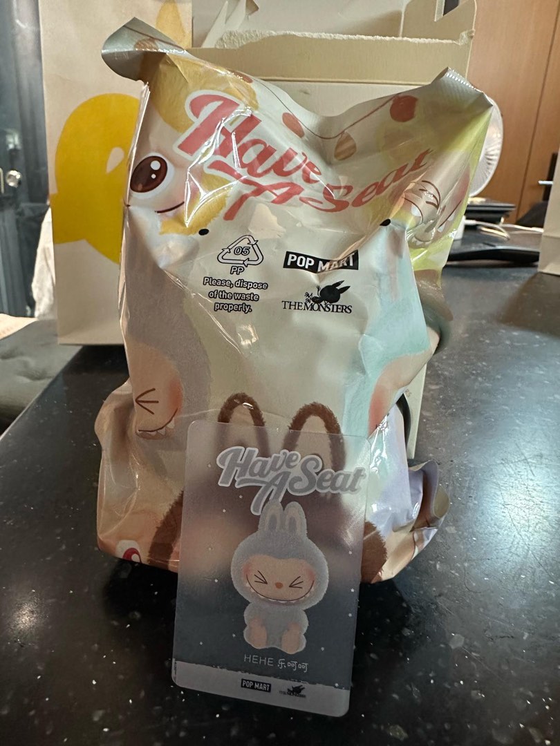 HEHE - labubu version 2, Hobbies & Toys, Toys & Games on Carousell