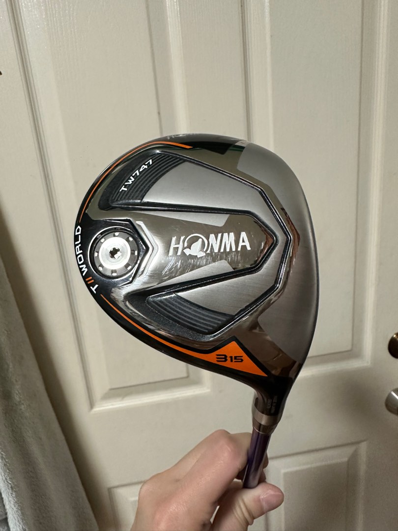 HONMA TW747 3 WOOD, Sports Equipment, Sports & Games, Golf on Carousell