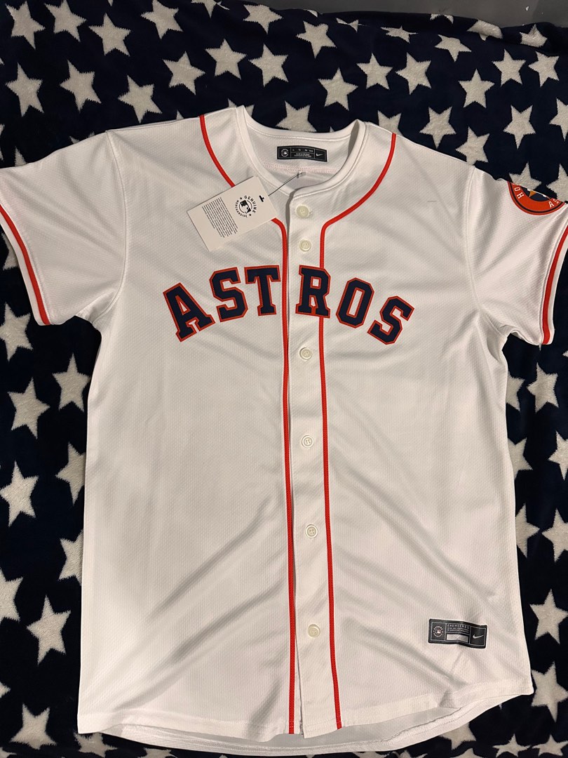 Houston Astros Men's Nike Dri-FIT ADV MLB Elite Jersey, Men's Fashion ...