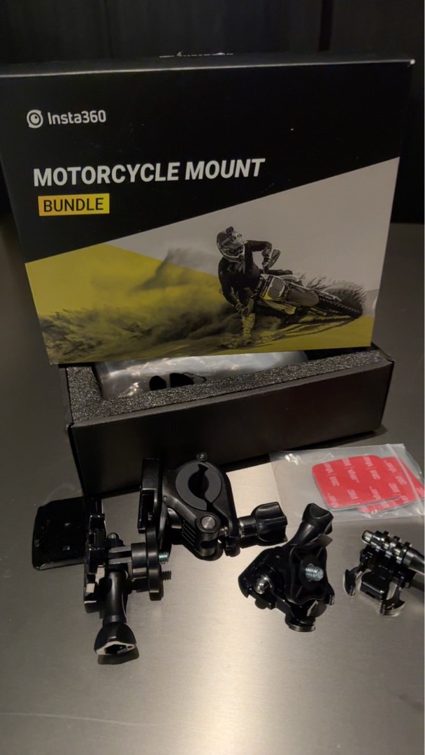 Insta360 Motorcycle Mount Bundle, Motorcycles, Motorcycle Accessories ...