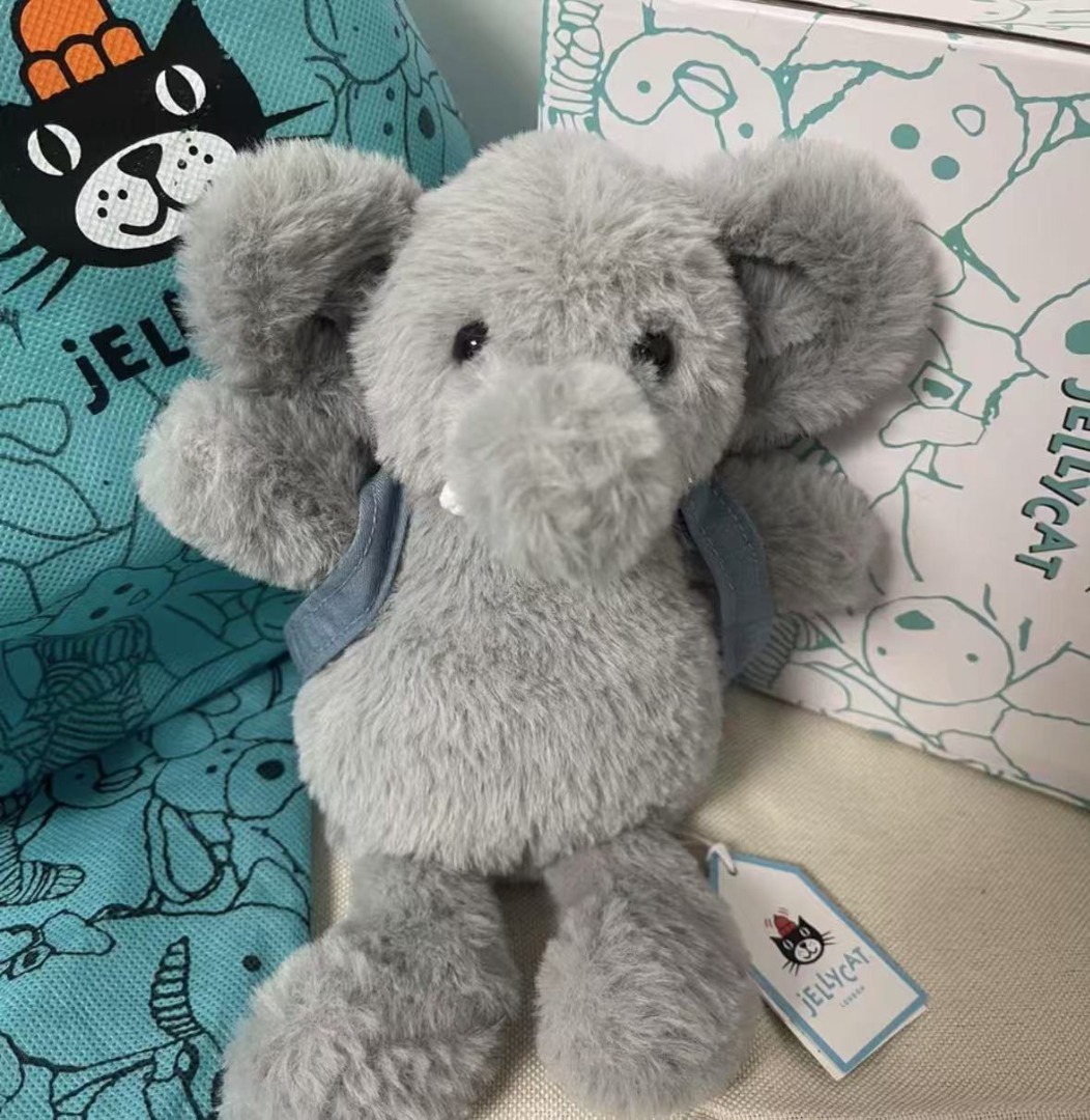 JELLYCAT Jungle Animal series backpack Bear 22cm, Hobbies & Toys, Toys ...
