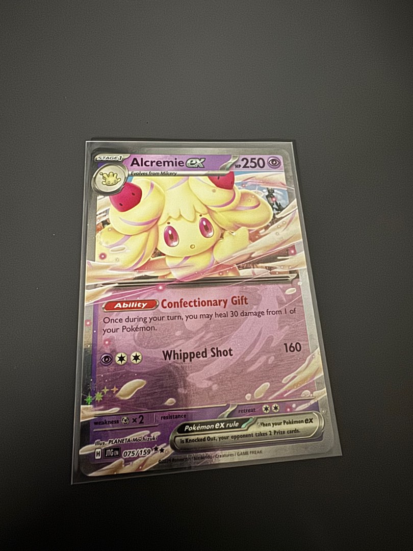 Journey Together Alcremie EX, Hobbies & Toys, Toys & Games on Carousell