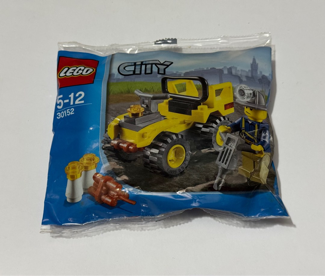 LEGO CITY Mining Squad 30152, 興趣及遊戲, 玩具 & 遊戲類 - Carousell